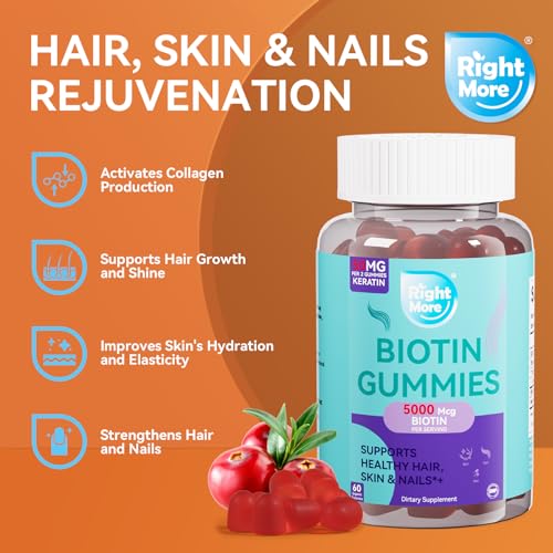 nutritious biotin gummies for skin