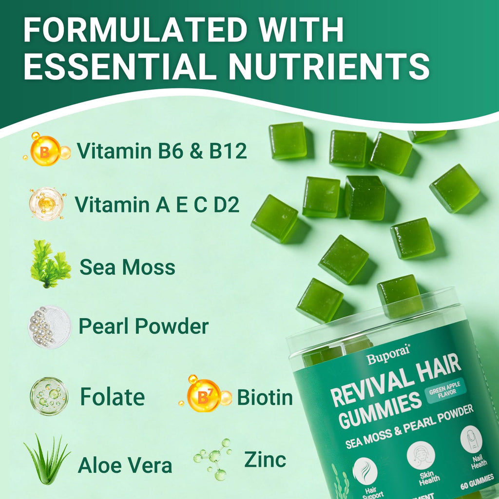 nutritious biotin gummies for stronger hair