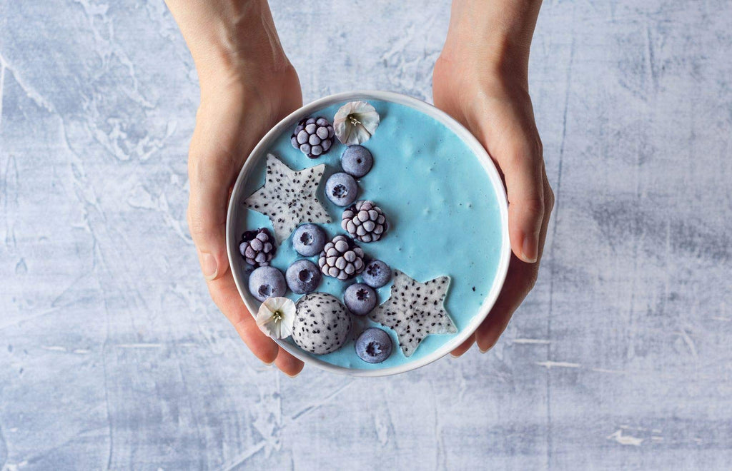 nutritious blue spirulina supplement