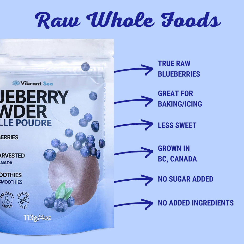 nutritious blueberry powder for juices