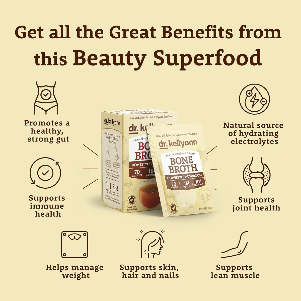 nutritious bone broth for beauty