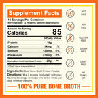 nutritious bone broth protein powder