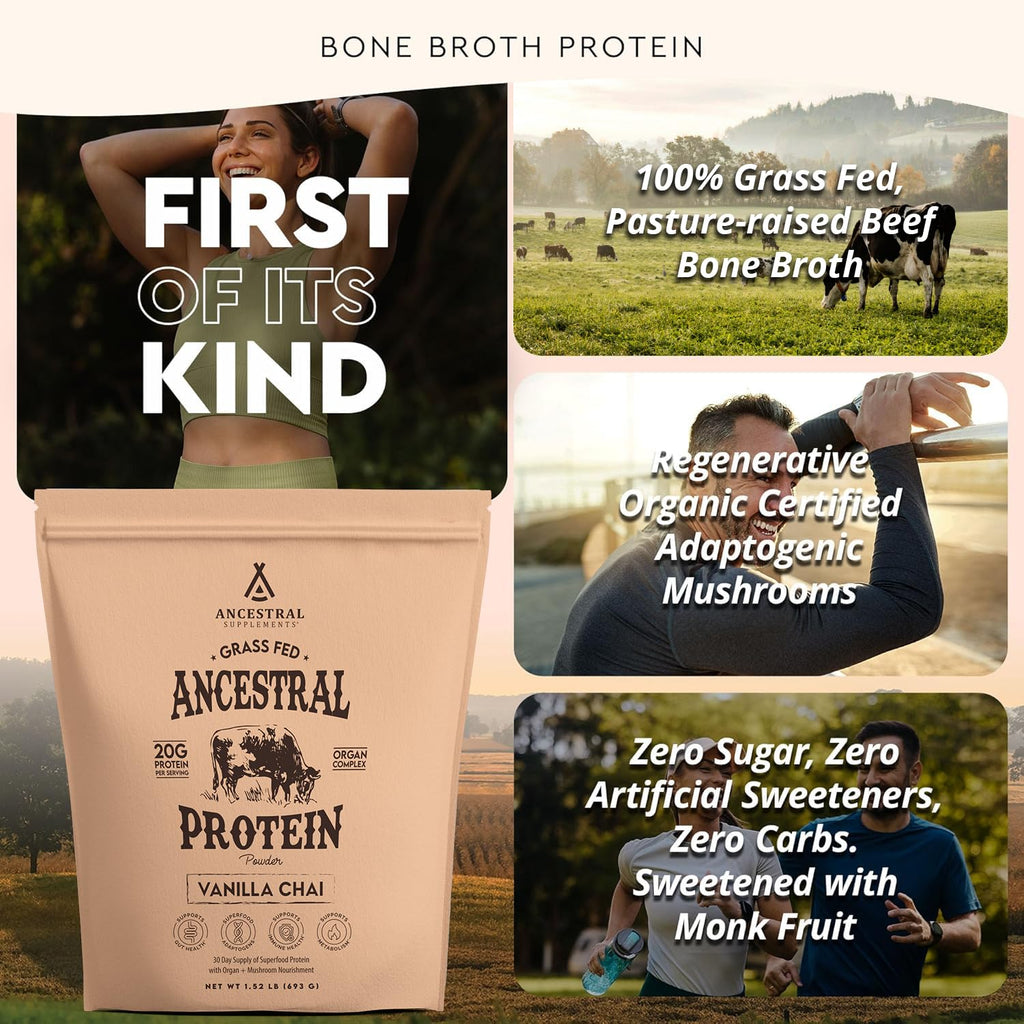 nutritious bone broth protein powder