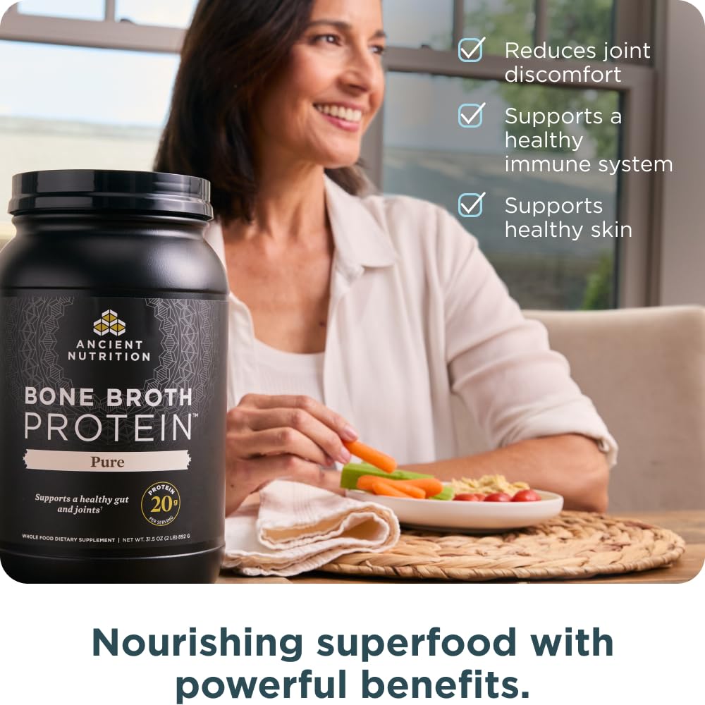 nutritious bone broth protein shake