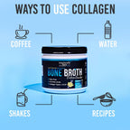 nutritious bone broth protein shake