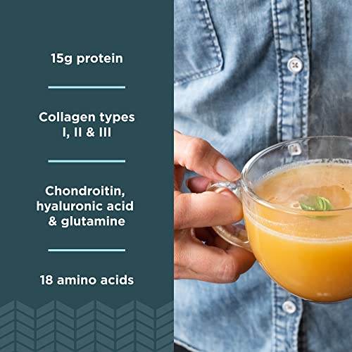 Nutritious bone broth protein supplement