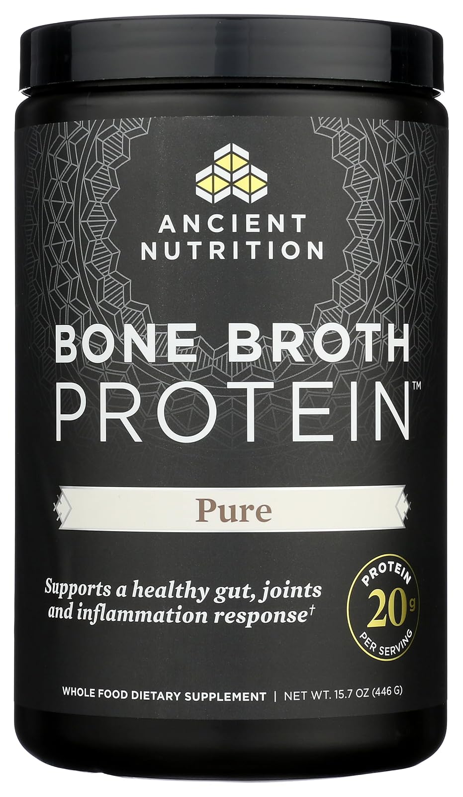 nutritious bone broth protein supplement