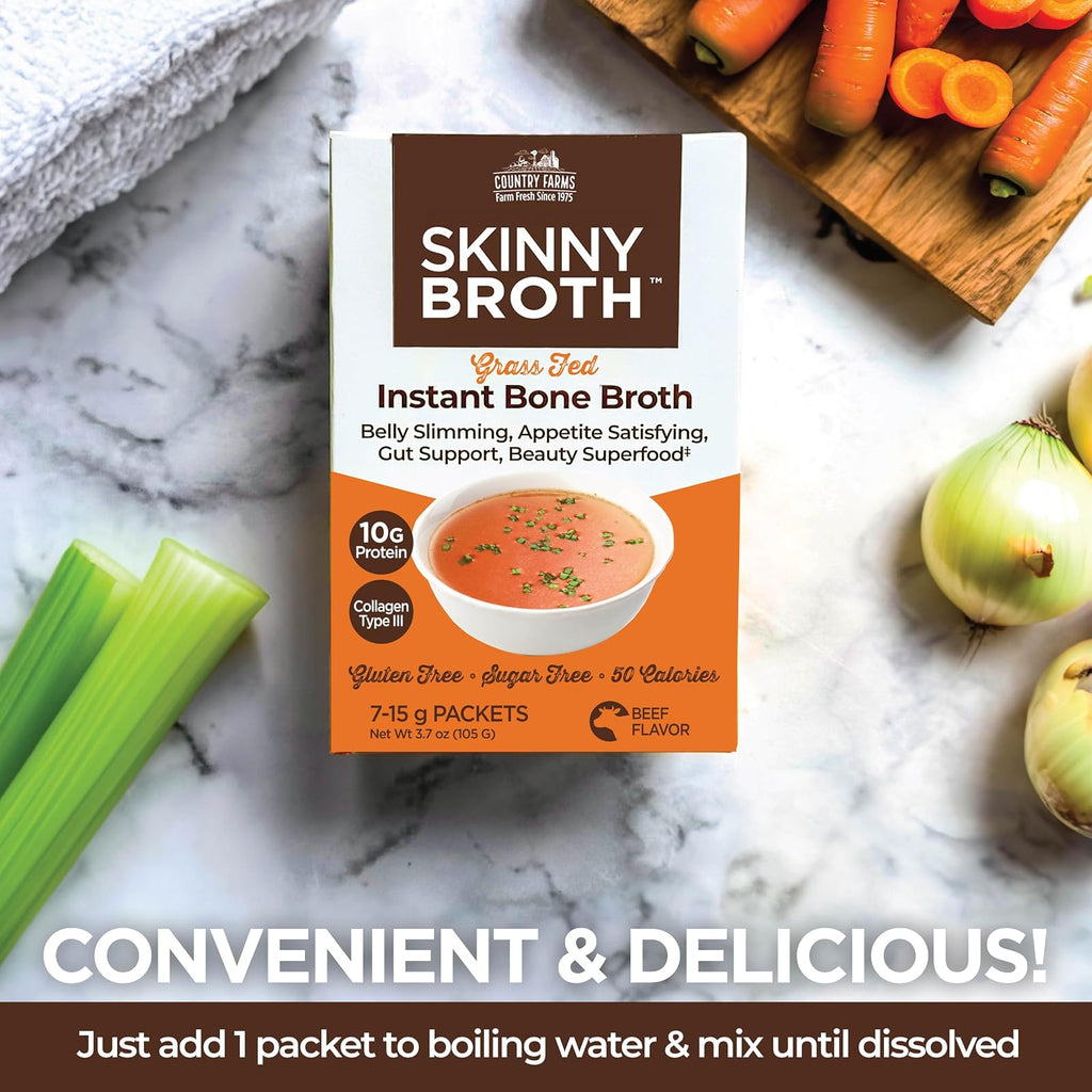 nutritious broth for healthy skin