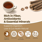 nutritious burdock root beverage