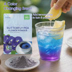 nutritious butterfly pea flower infusion