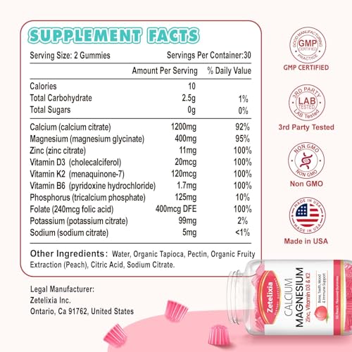 nutritious calcium gummies for kids