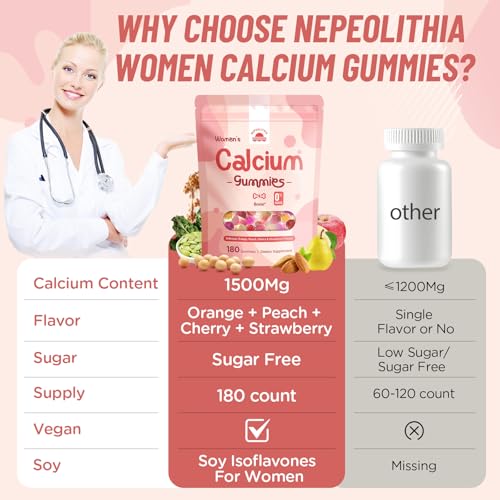 nutritious calcium gummies with vitamins