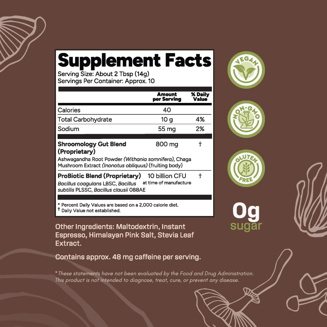nutritious chaga coffee drink