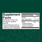 nutritious chaga supplement for energy