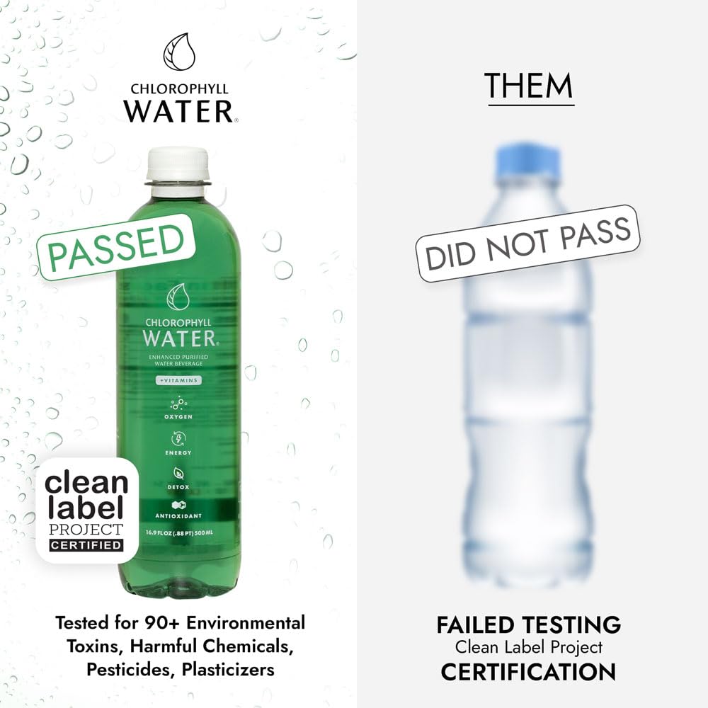 nutritious chlorophyll water for energy