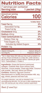 nutritious chocolate almond shake