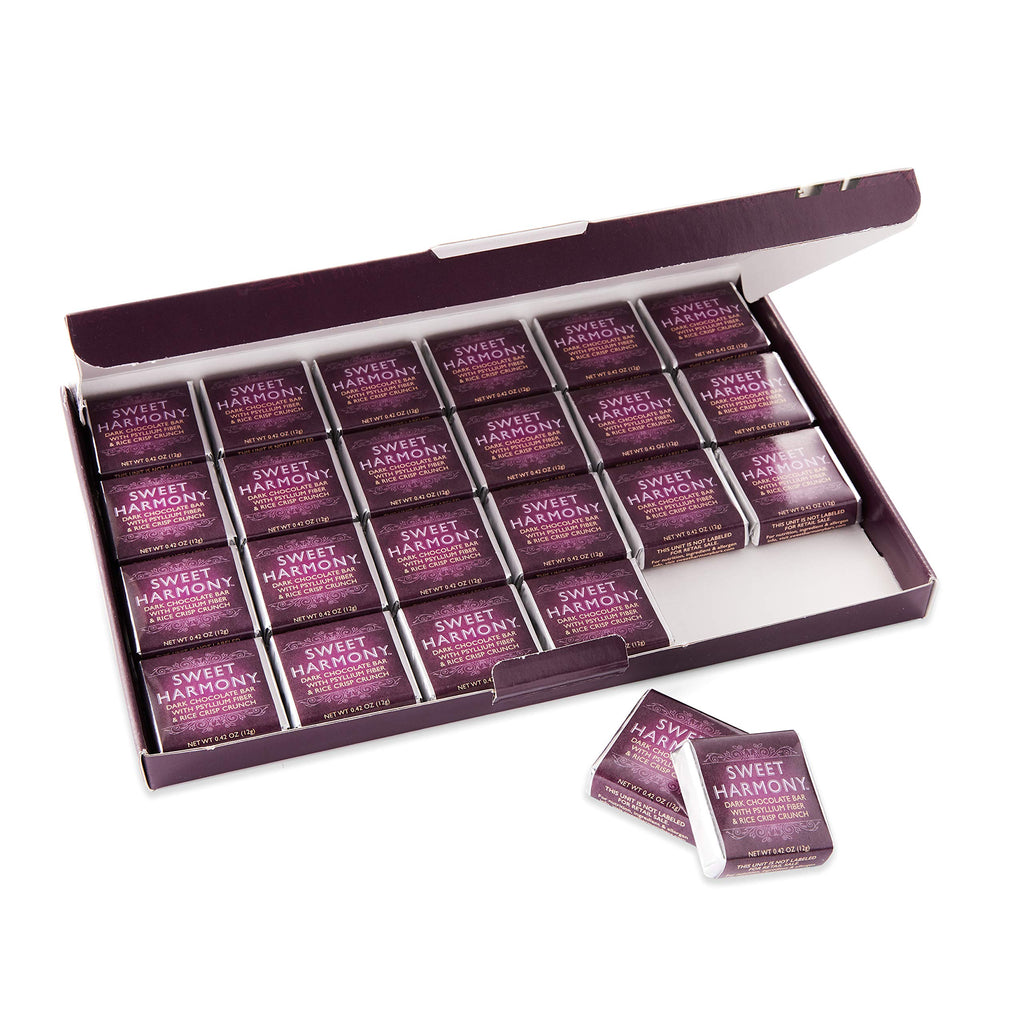 nutritious chocolate bars with psyllium