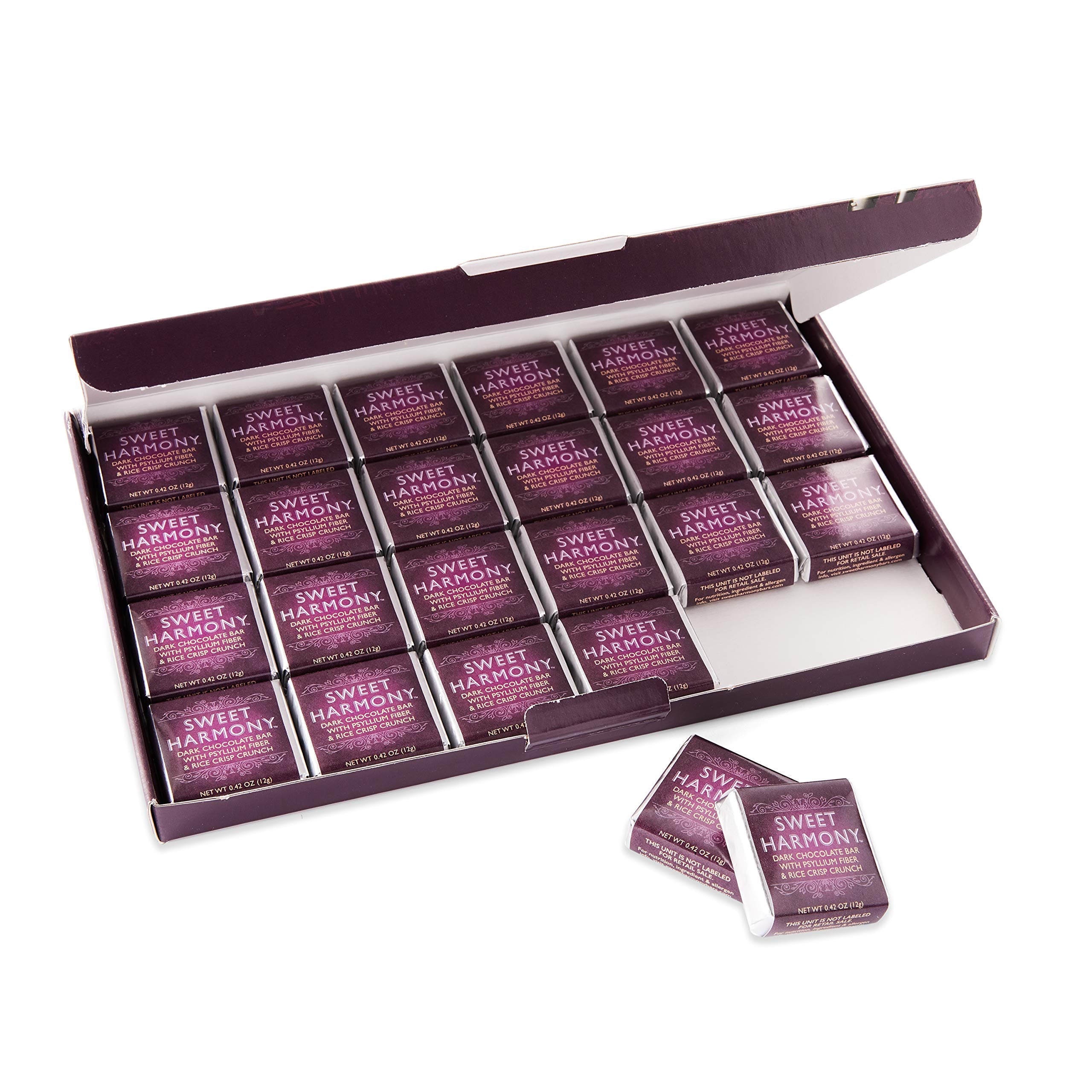 nutritious chocolate bars with psyllium