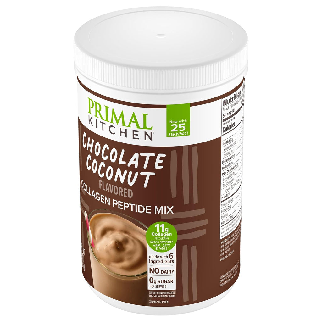 nutritious chocolate collagen beverage
