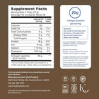 nutritious chocolate collagen supplement