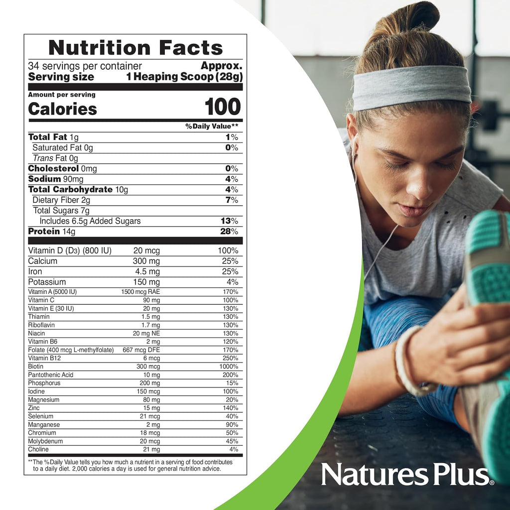 nutritious chocolate protein drink