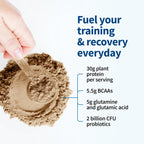 nutritious chocolate protein shake