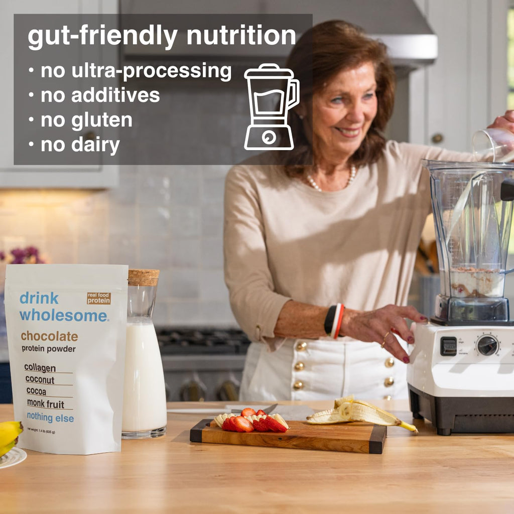 nutritious chocolate protein supplement