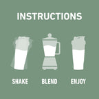nutritious chocolate protein supplement