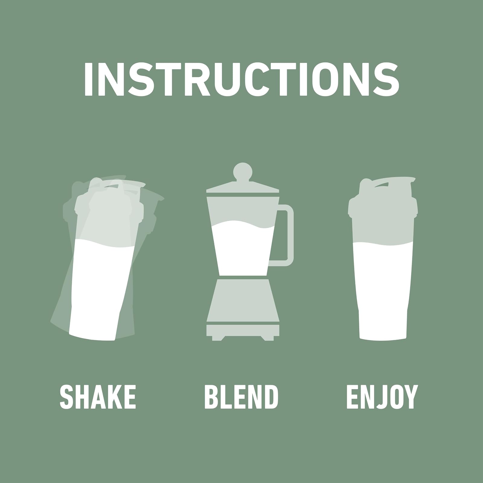nutritious chocolate protein supplement
