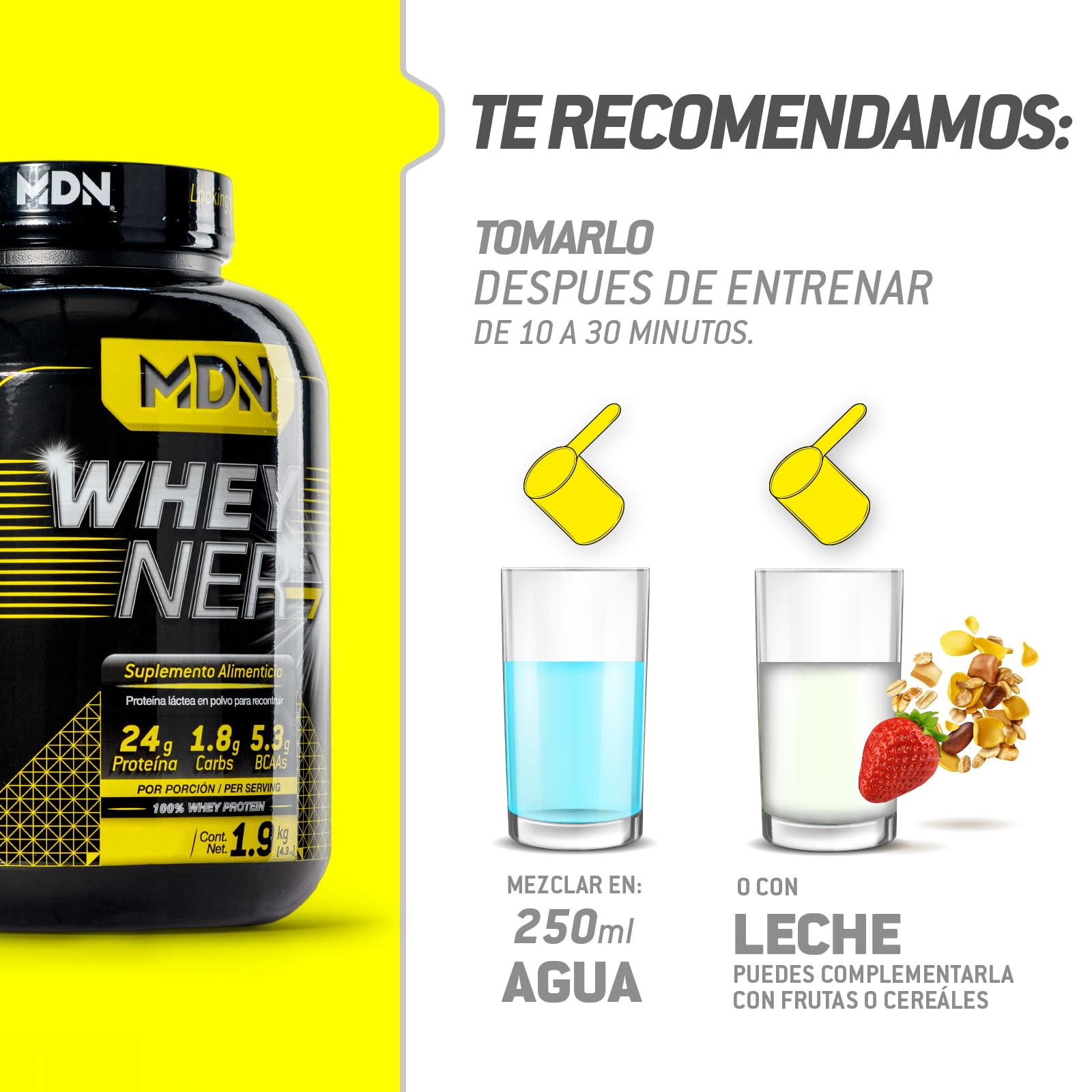 nutritious chocolate whey protein blend