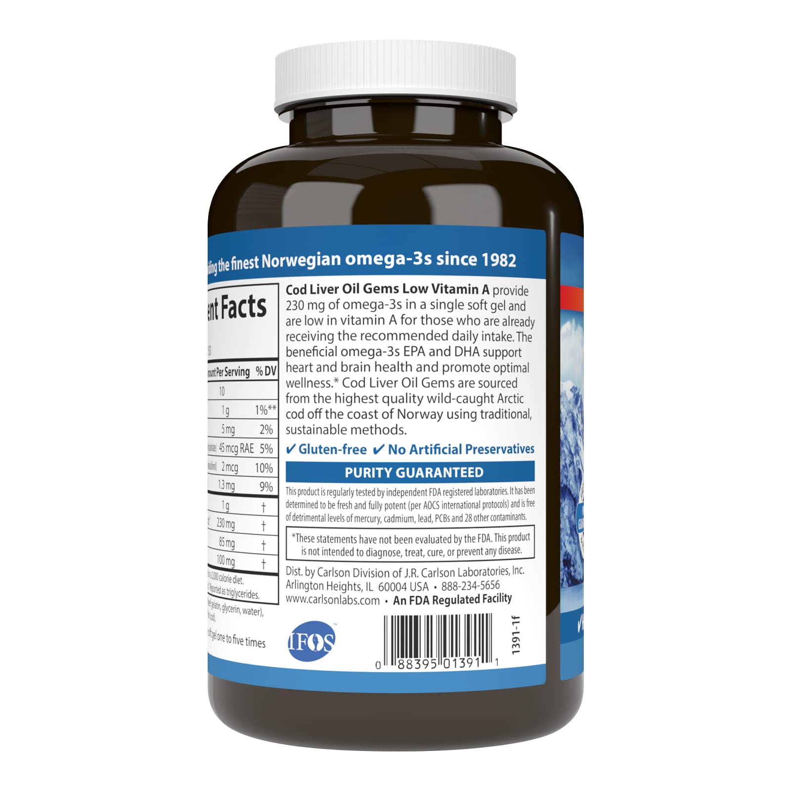 nutritious cod liver oil gems