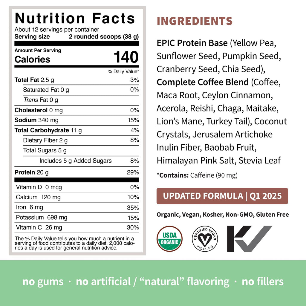 nutritious coffee for active lifestyle