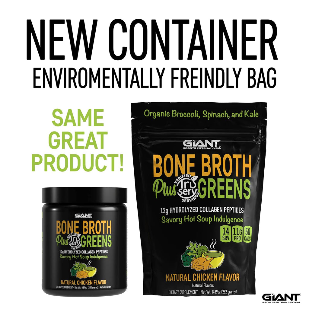 nutritious collagen bone broth supplement
