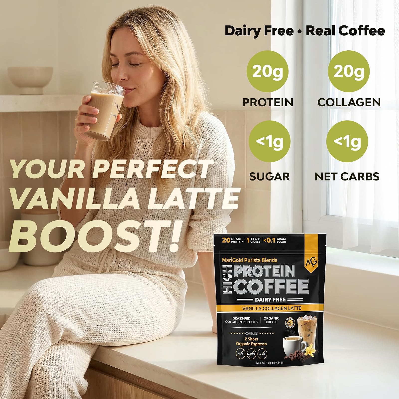 nutritious collagen coffee for skin