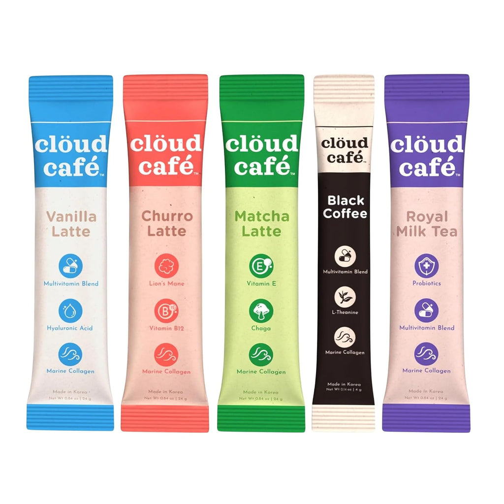 nutritious collagen latte sachets
