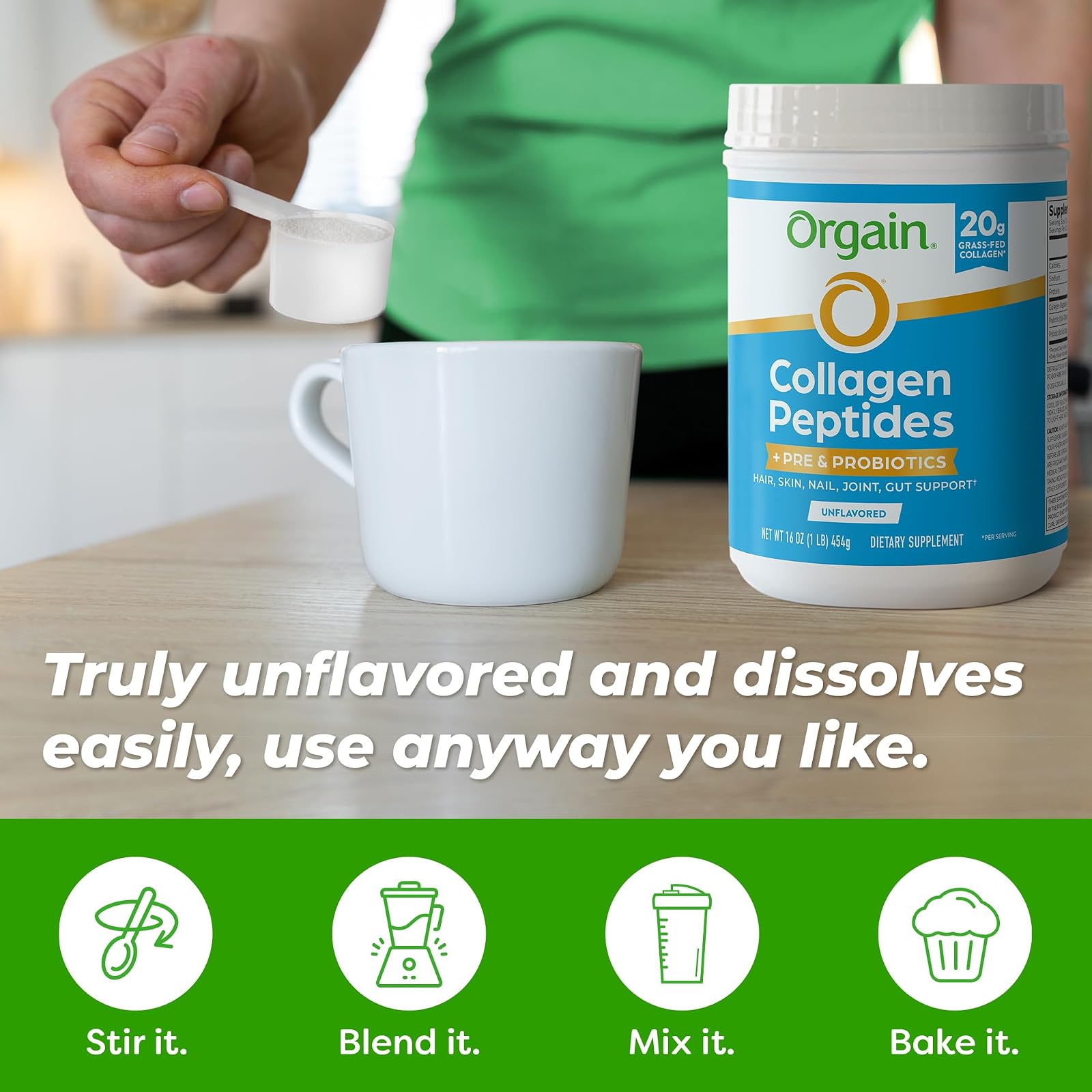 nutritious collagen peptides for wellness