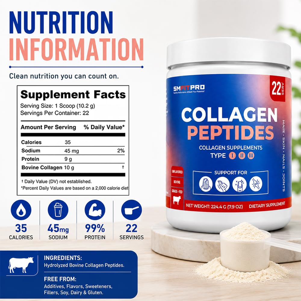 nutritious collagen peptides supplement