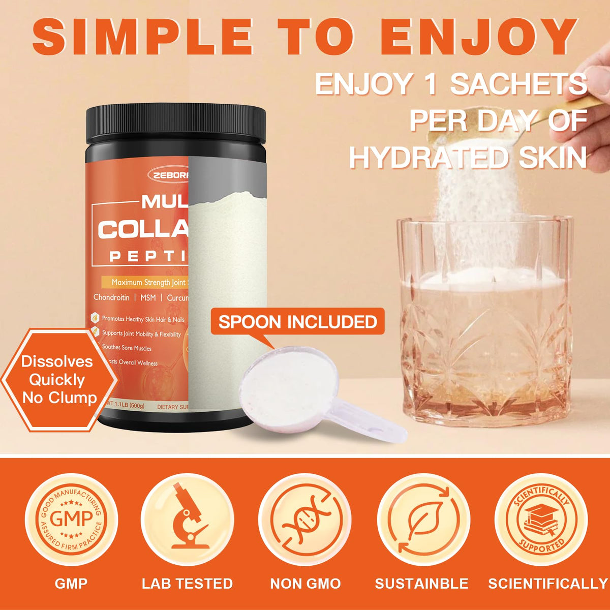 nutritious collagen powder for wellness
