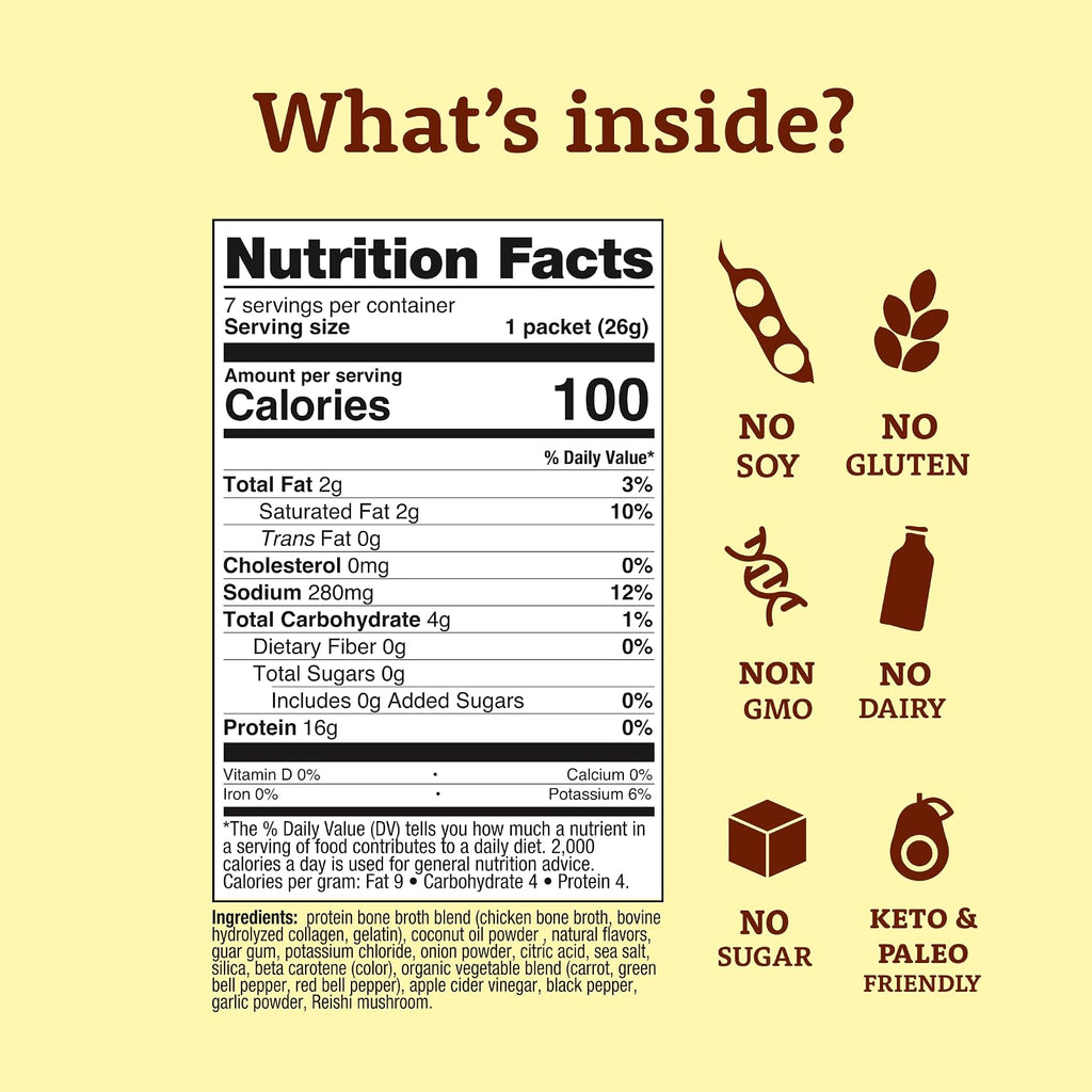 nutritious collagen-rich bone broth