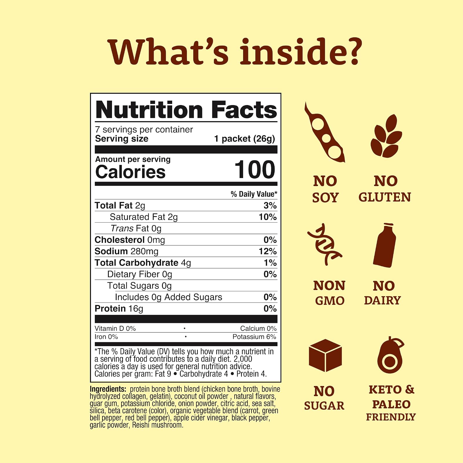 nutritious collagen-rich bone broth