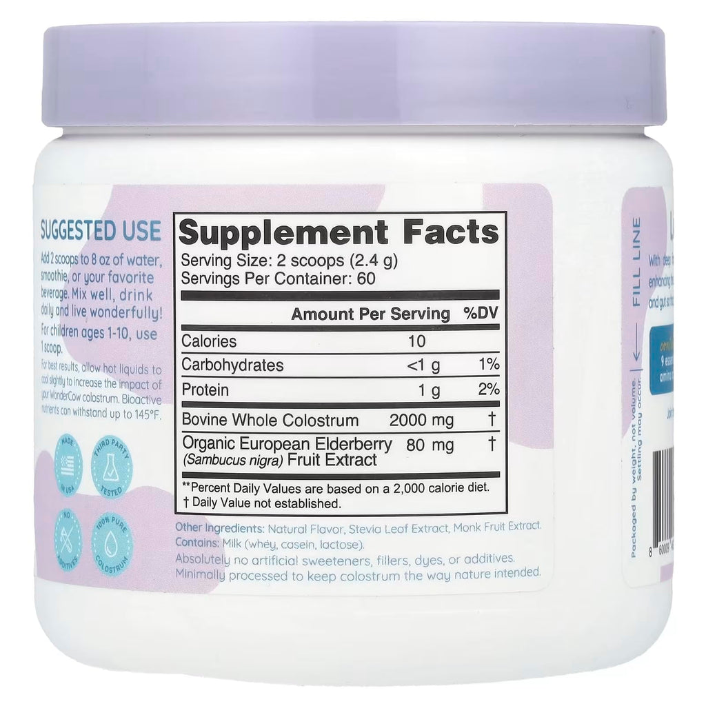 nutritious colostrum powder for families