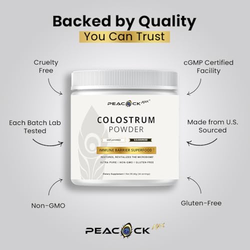 Nutritious colostrum powder for kids