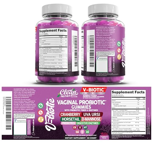 Nutritious cranberry fruit extract gummies