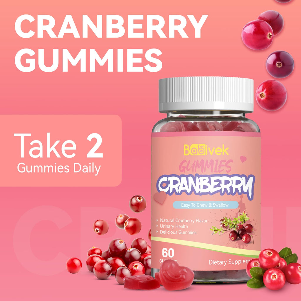nutritious cranberry gummies for daily wellness