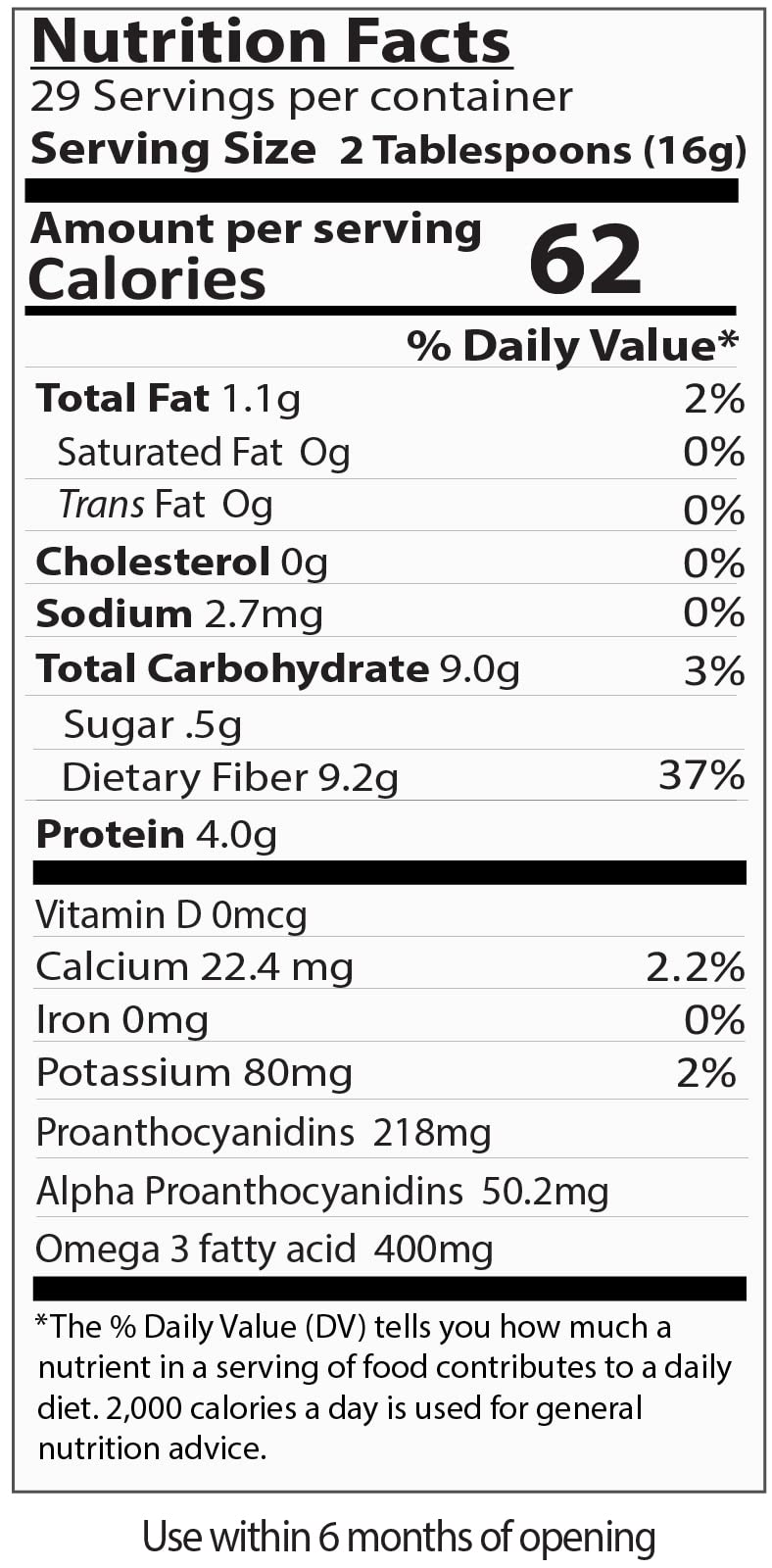 nutritious cranberry seed powder source