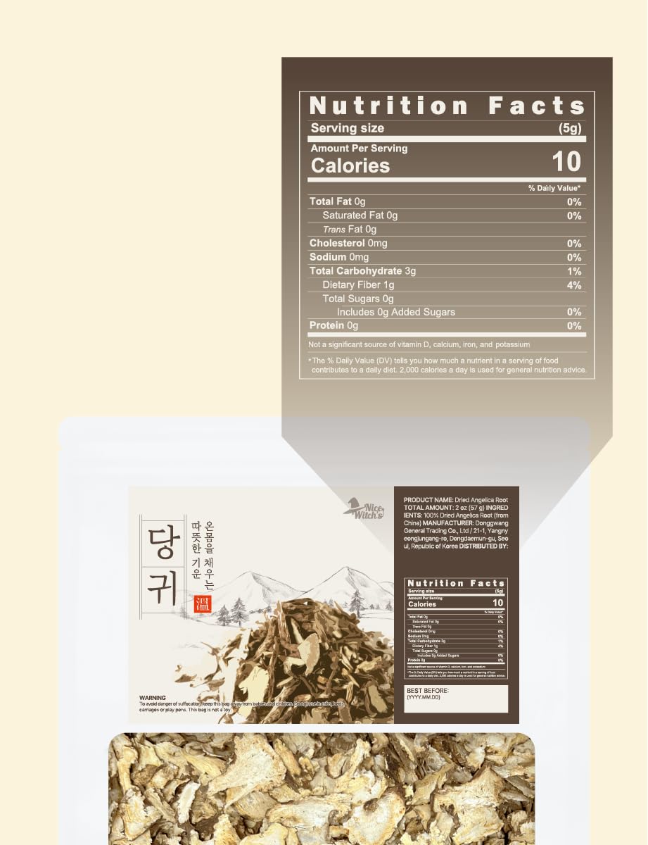 Nutritious Dang Gui Angelica Root tea