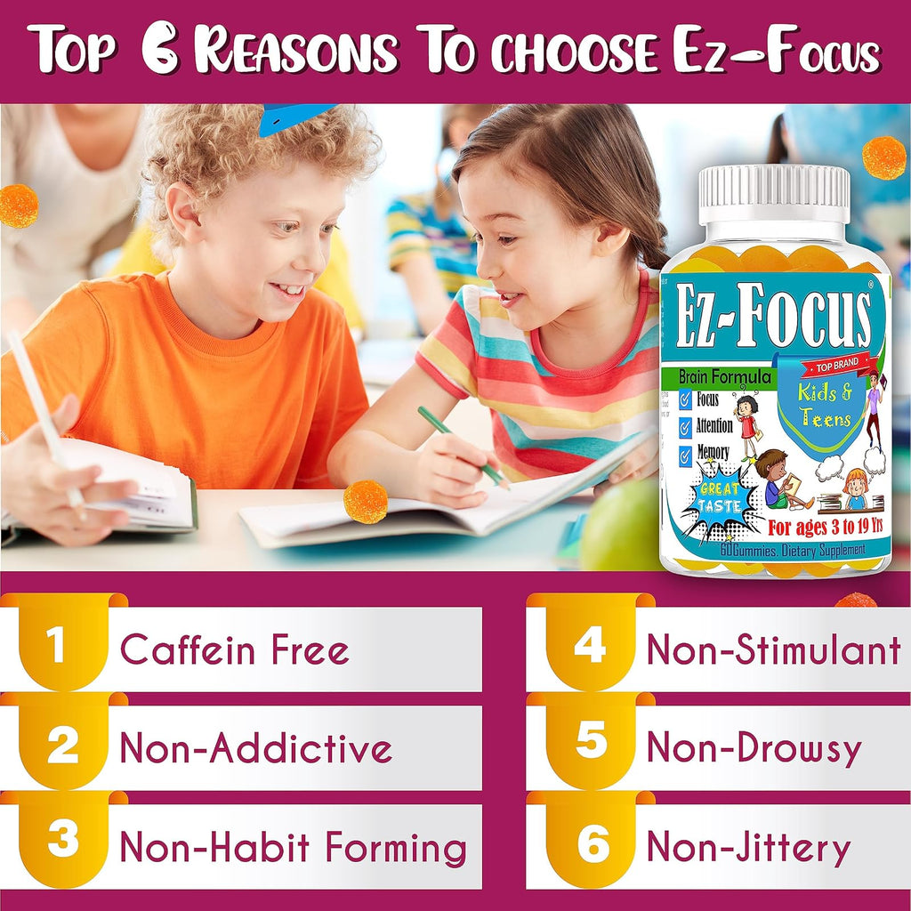 Nutritious DHA Omega-3 gummies for kids