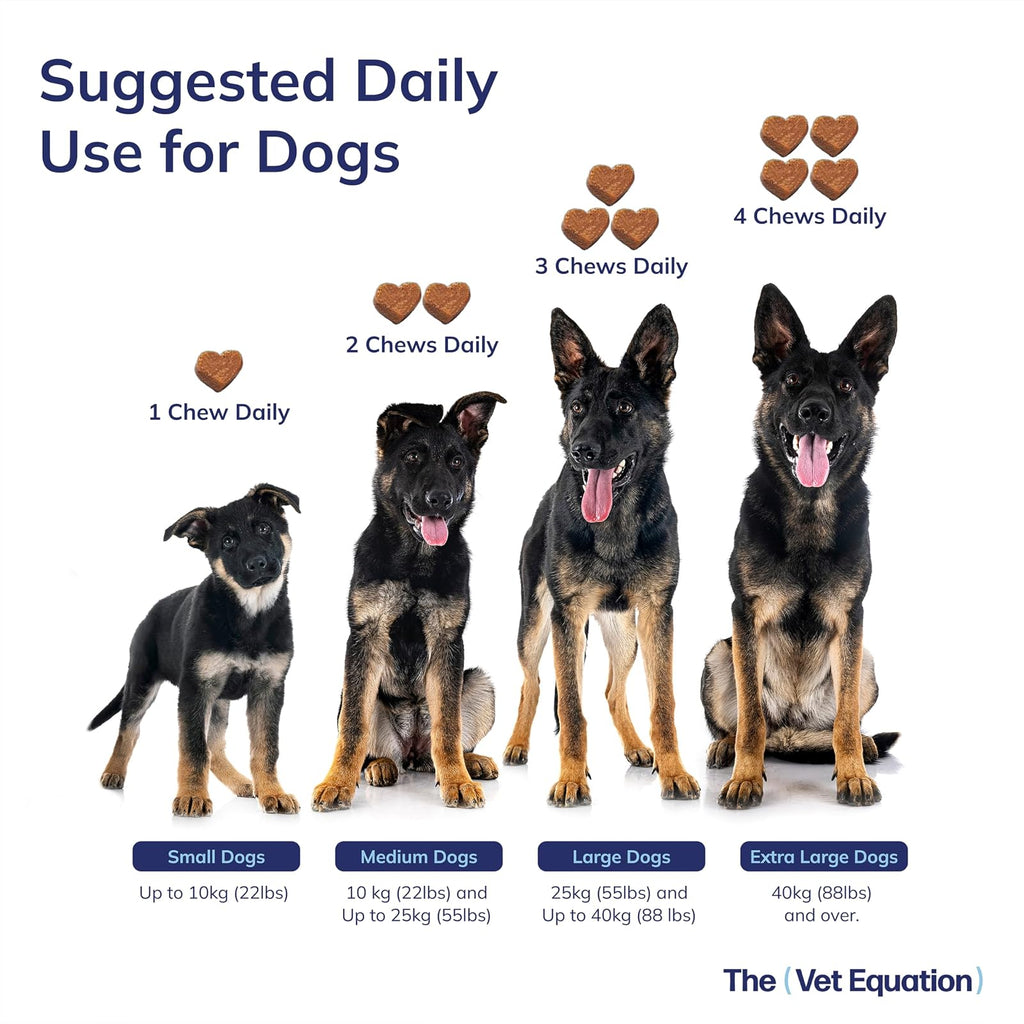 Nutritious dog chews for shiny coat