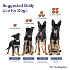 Nutritious dog chews for shiny coat