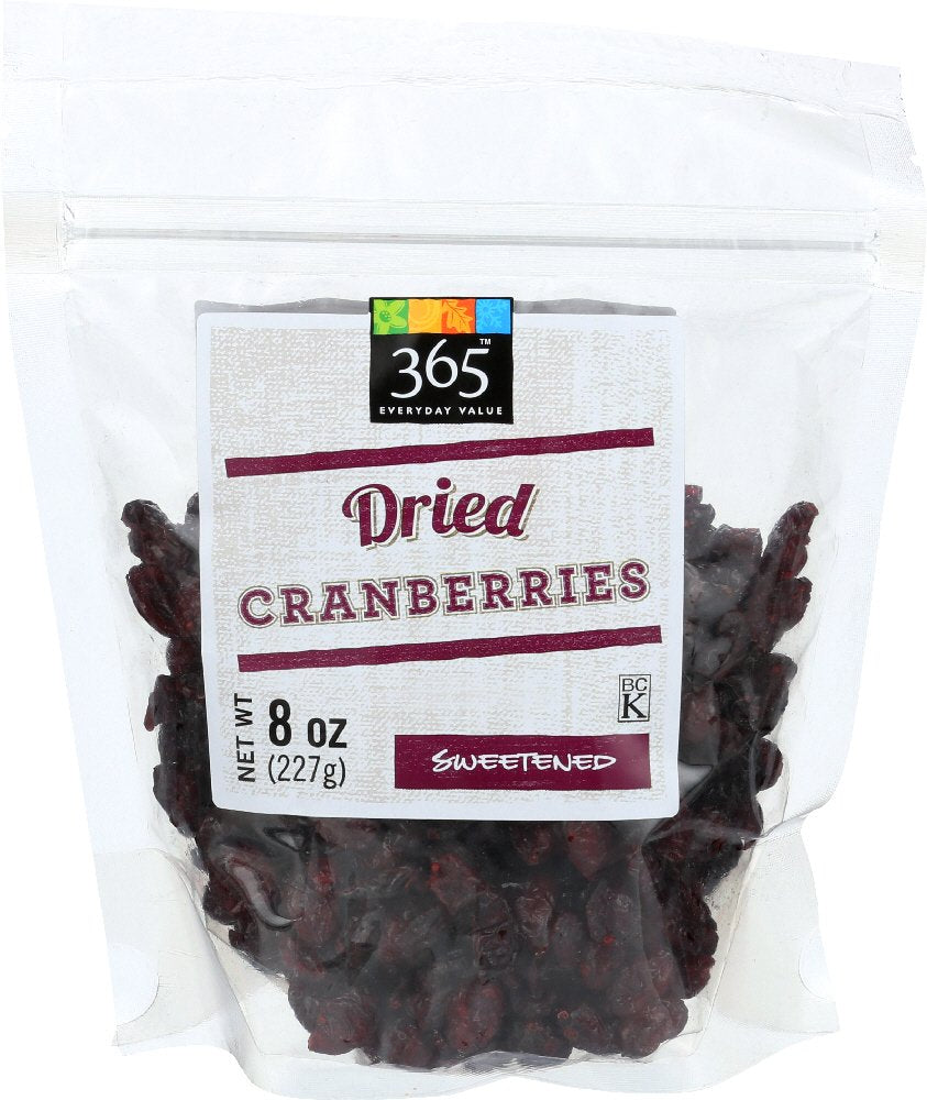 nutritious dried cranberries for on-the-go